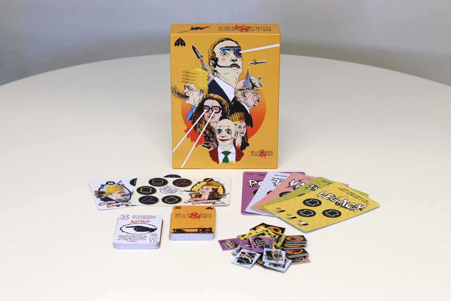 Billionaires & Guillotines, the Board Game